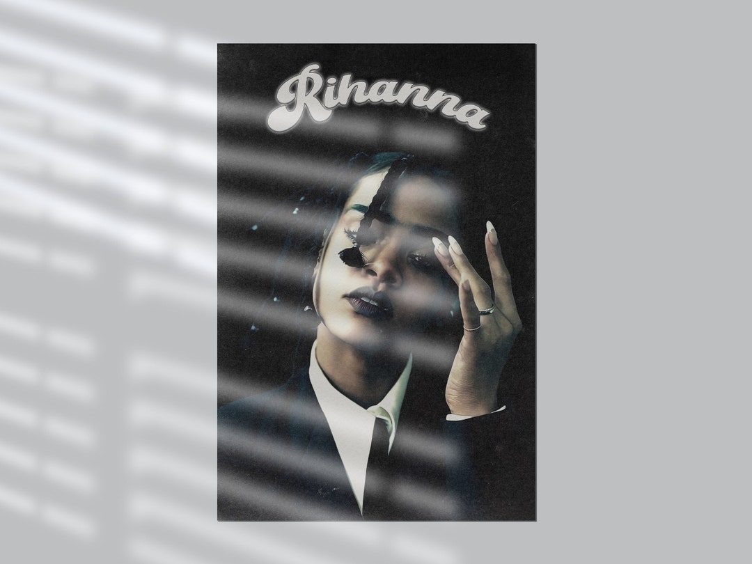 Rihanna Poster | Rihanna Anti Album Poster | Fan Poster | Rihanna Wall ...
