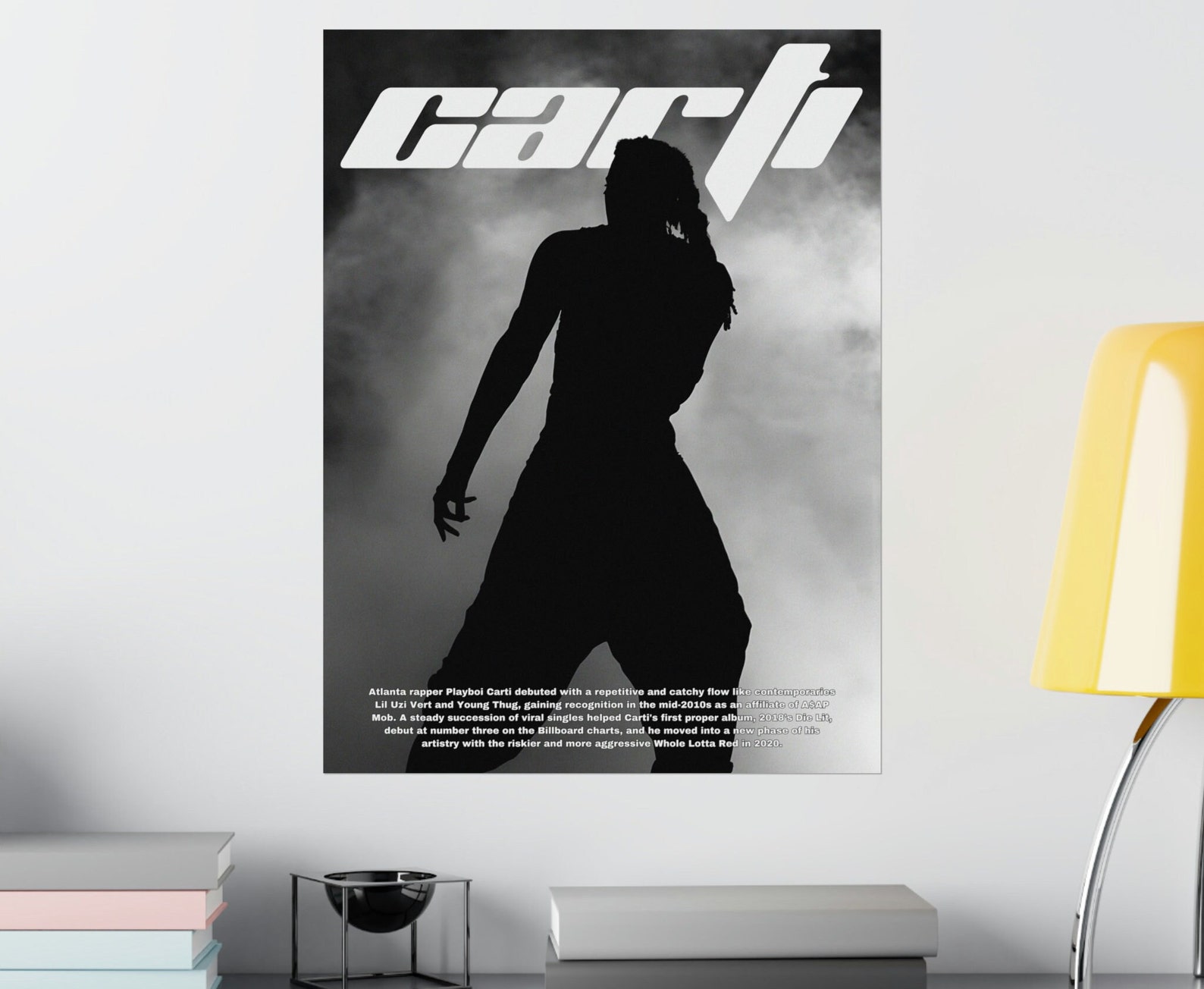 Playboi Carti Poster I Playboi Carti Whole Lotta Red Album Wallpaper I ...