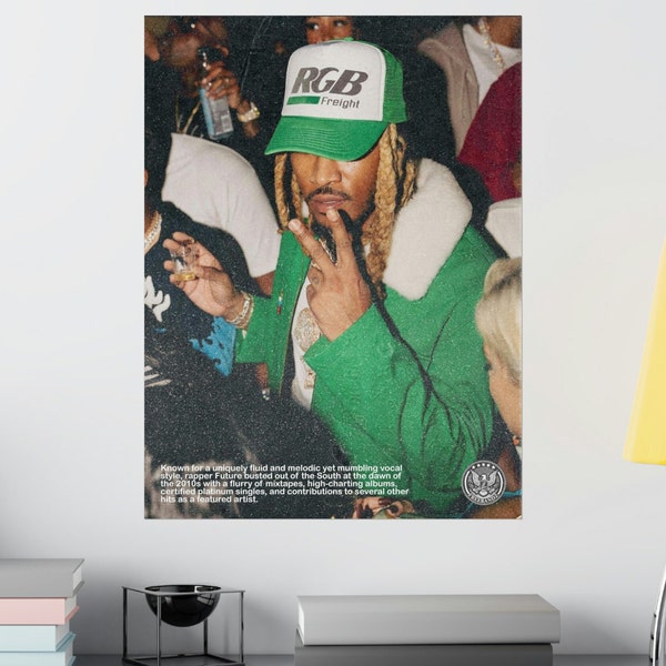 Future Rapper Poster - Etsy