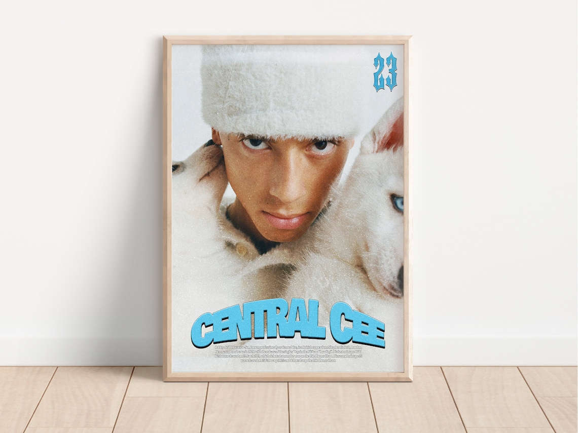 Central Cee Album Poster I Central Cee Album Art I Central Cee Gift ...