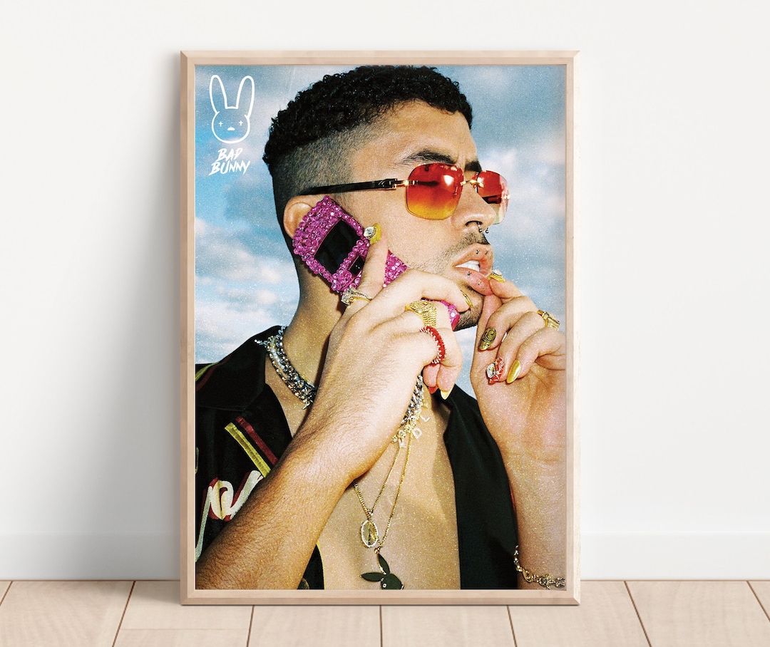 Bad Bunny Album Poster I Bad Bunny Un Verano Sin Ti Album Art I Bad ...