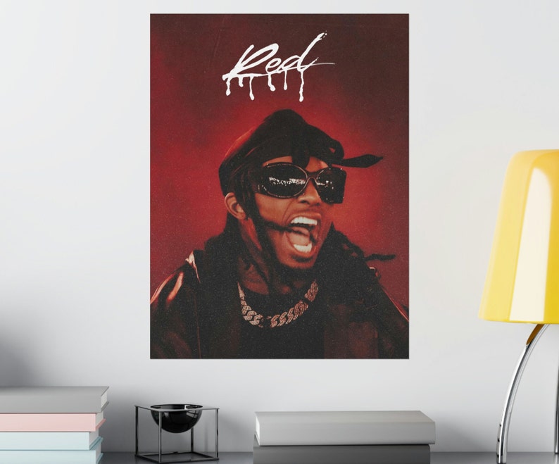 Playboi Carti Poster I Playboi Carti Whole Lotta Red Album Wallpaper I ...
