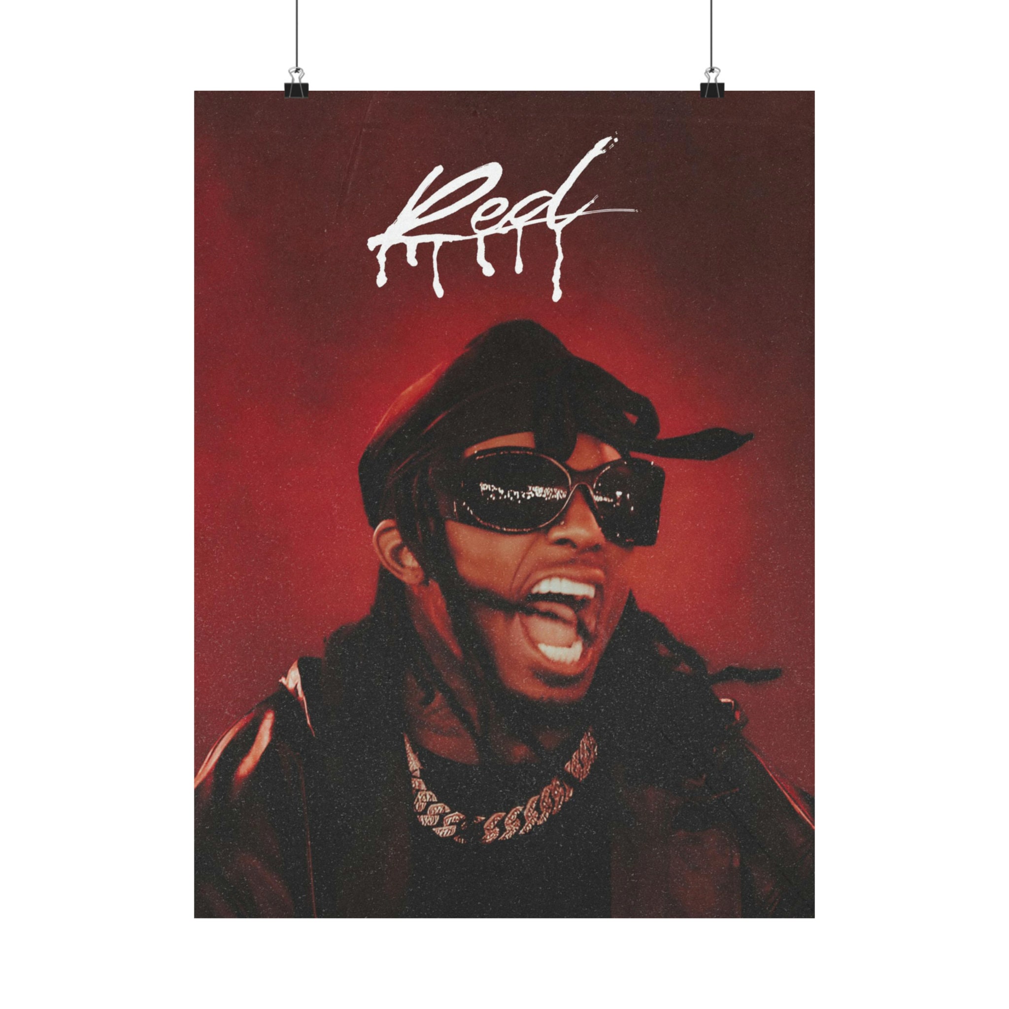 Playboi Carti Poster I Playboi Carti Whole Lotta Red Album Wallpaper I ...