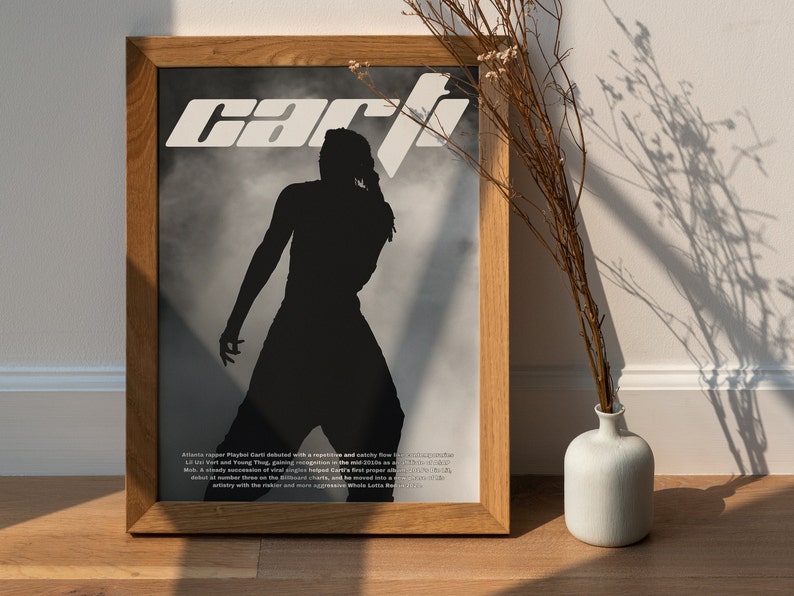 Playboi Carti Poster I Playboi Carti Whole Lotta Red Album Wallpaper I ...