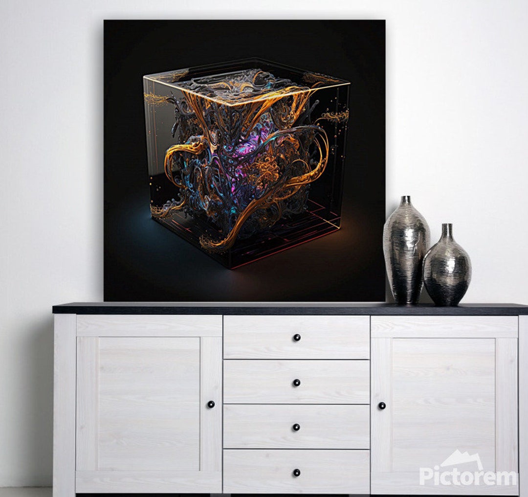 Tesseract Box Instant Download Digital Print Ideal for Wall Art Print ...