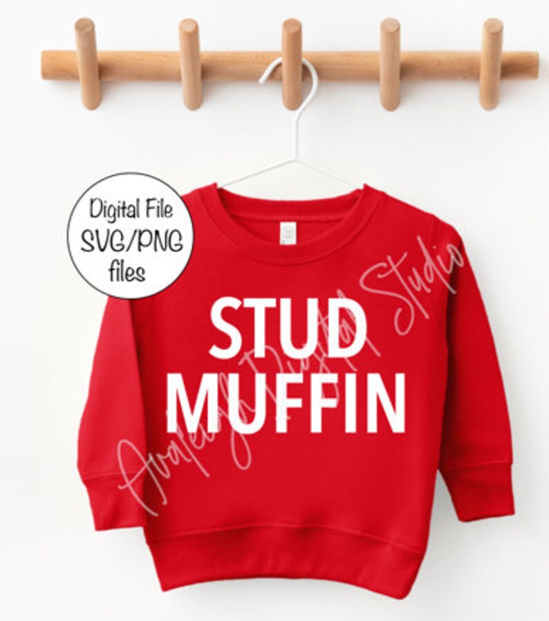 Stud Muffin Downloadable File, SVG, PNG - Etsy