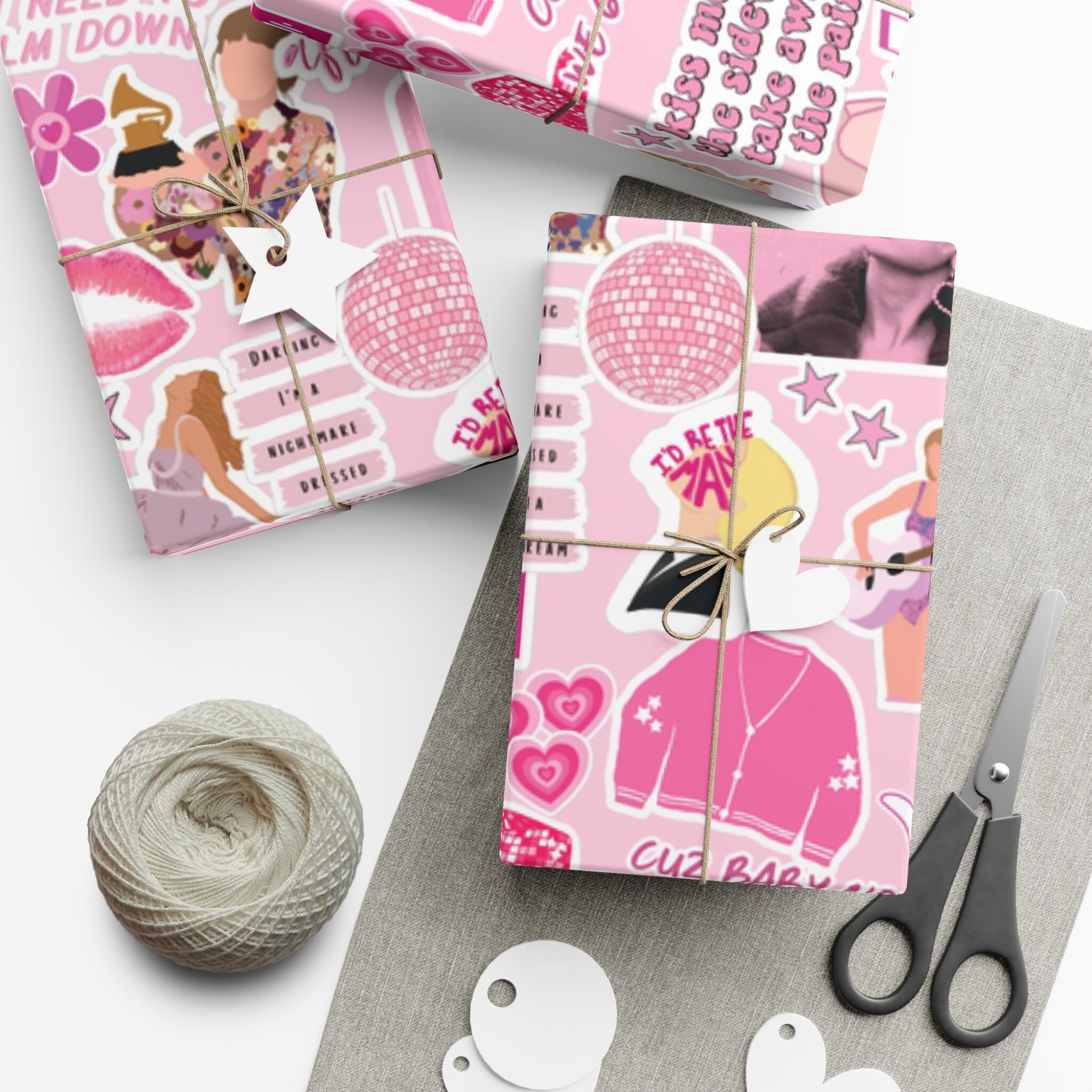 Taylor Wrapping Paper Swift Wrapping Paper Ts Designs Ts T Taylor Ts Taylor T Wrap