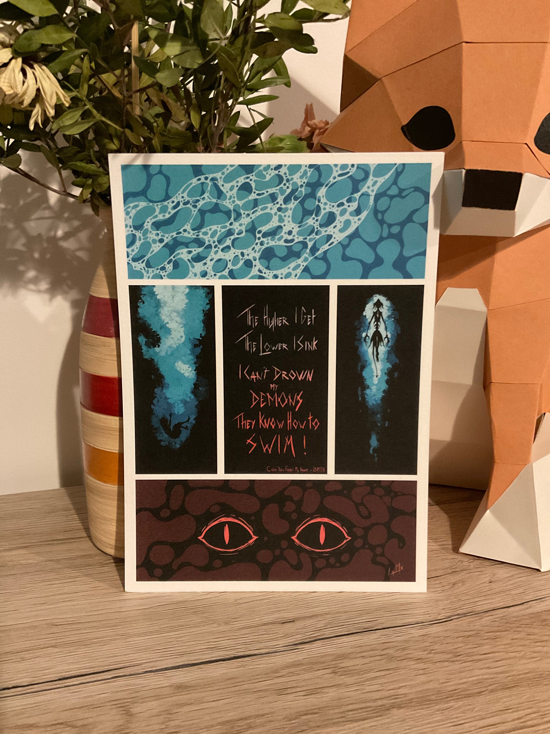 Bring Me The Horizon Lyric Collage