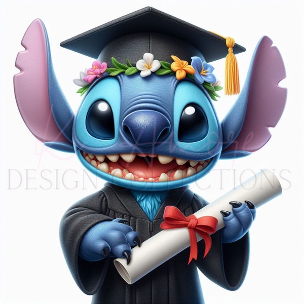 Stitch Graduation - Etsy