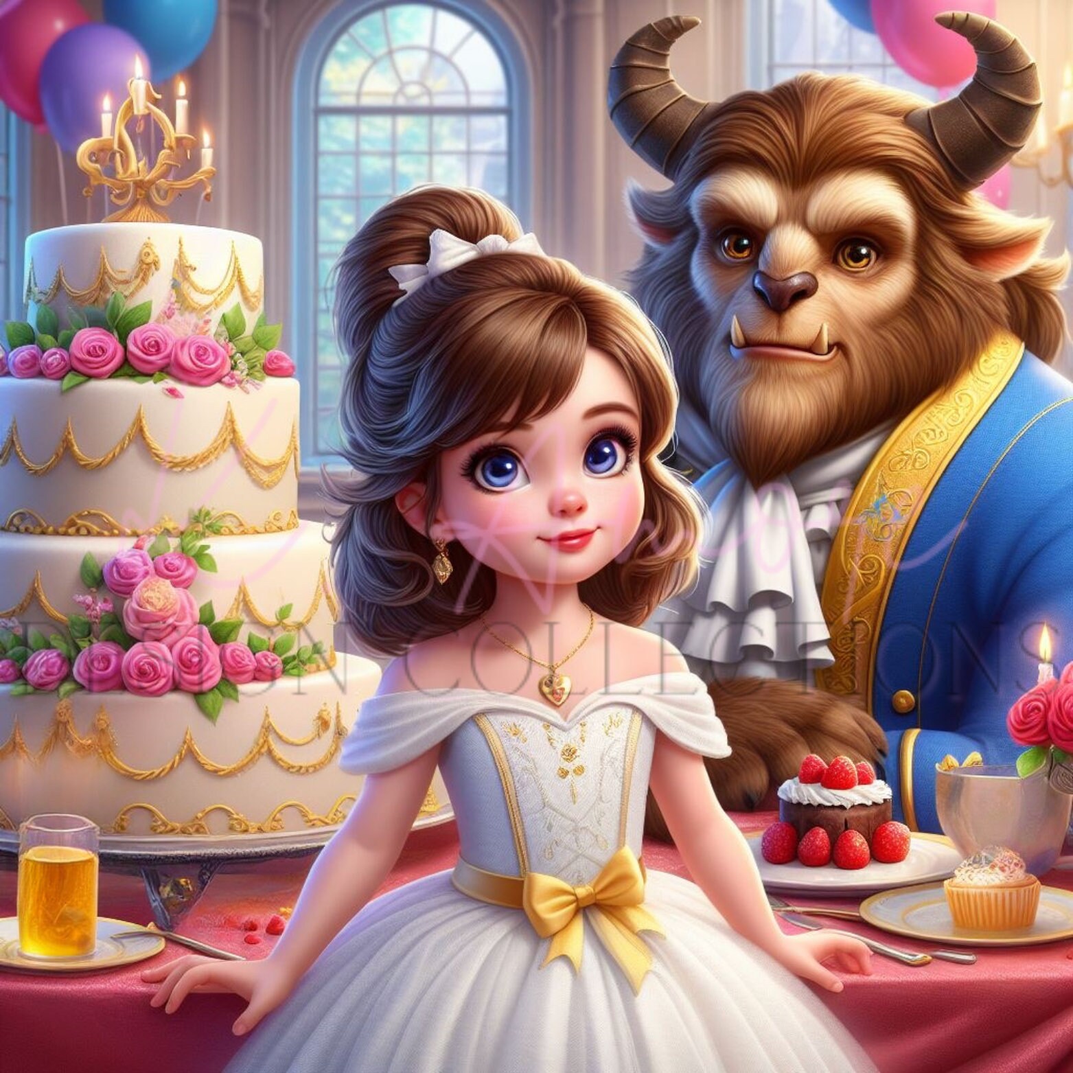Princess Bell, Beauty and the Beast, Birthday, Princess Art, Princess ...