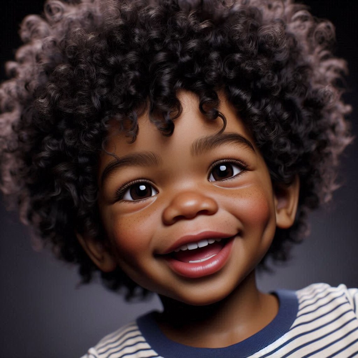 Afro Prince Light Complexion Brown Hair Png. - Etsy