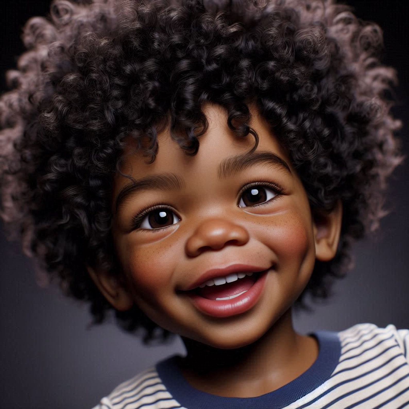 Afro Prince Light Complexion Brown Hair Png. - Etsy