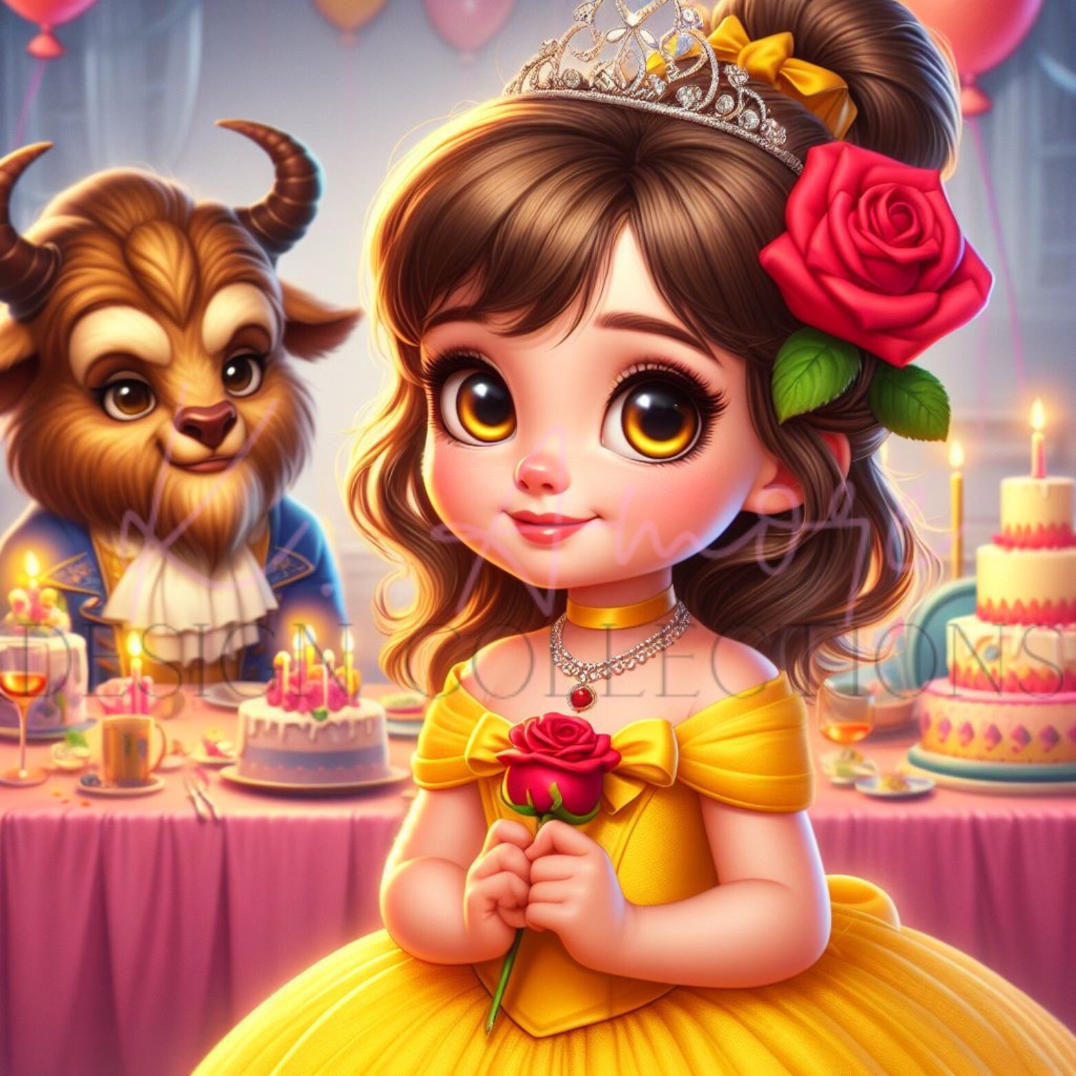 Princess Bell, Beauty and the Beast, Birthday, Princess Art, Princess ...