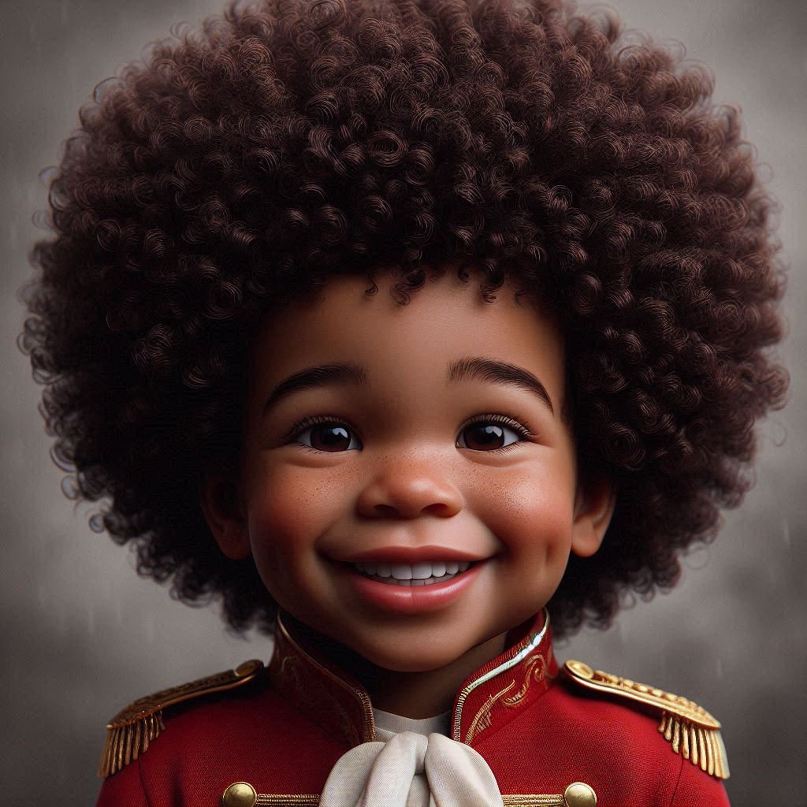 Afro Prince Light Complexion Brown Hair Png. - Etsy