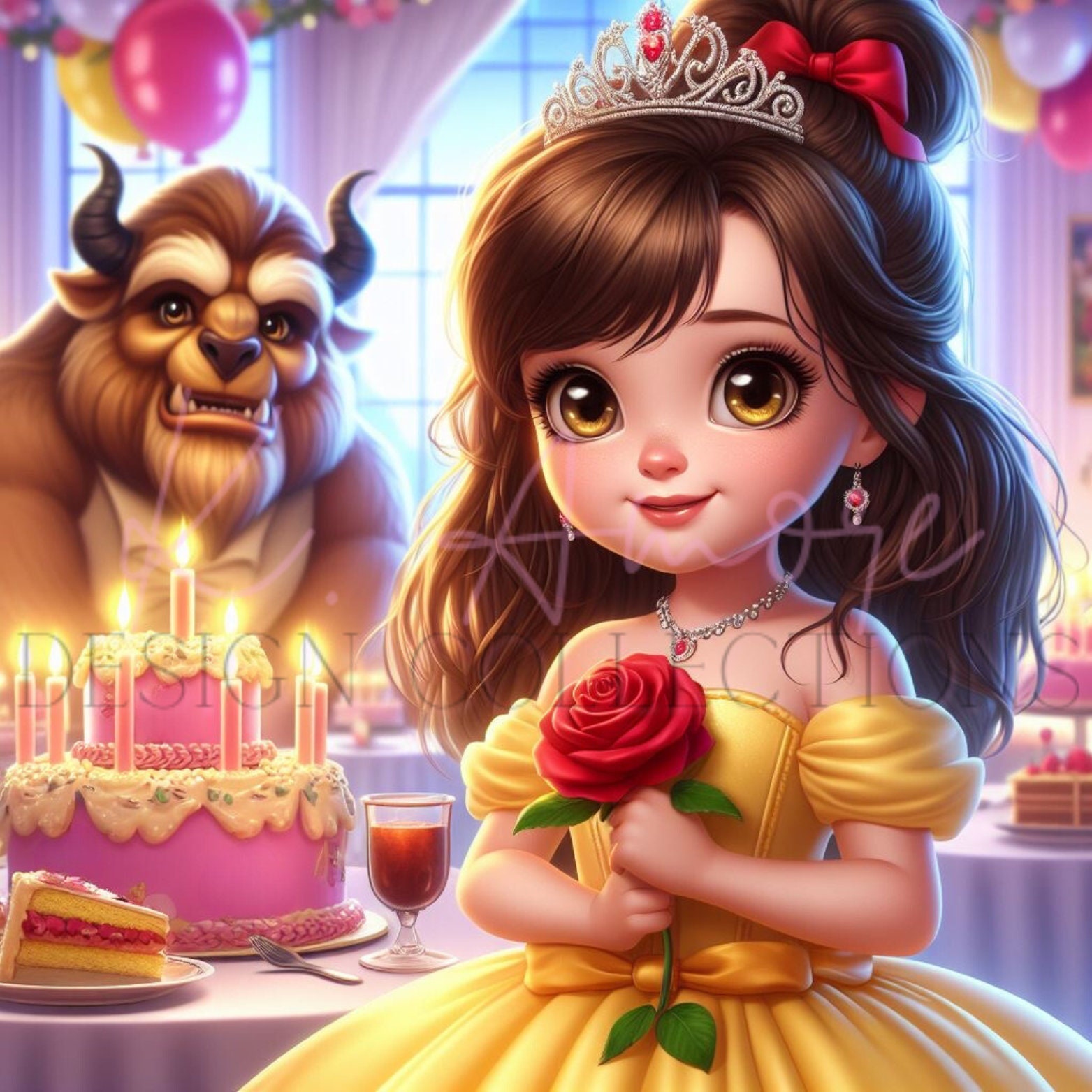 Princess Bell, Beauty and the Beast, Birthday, Princess Art, Princess ...