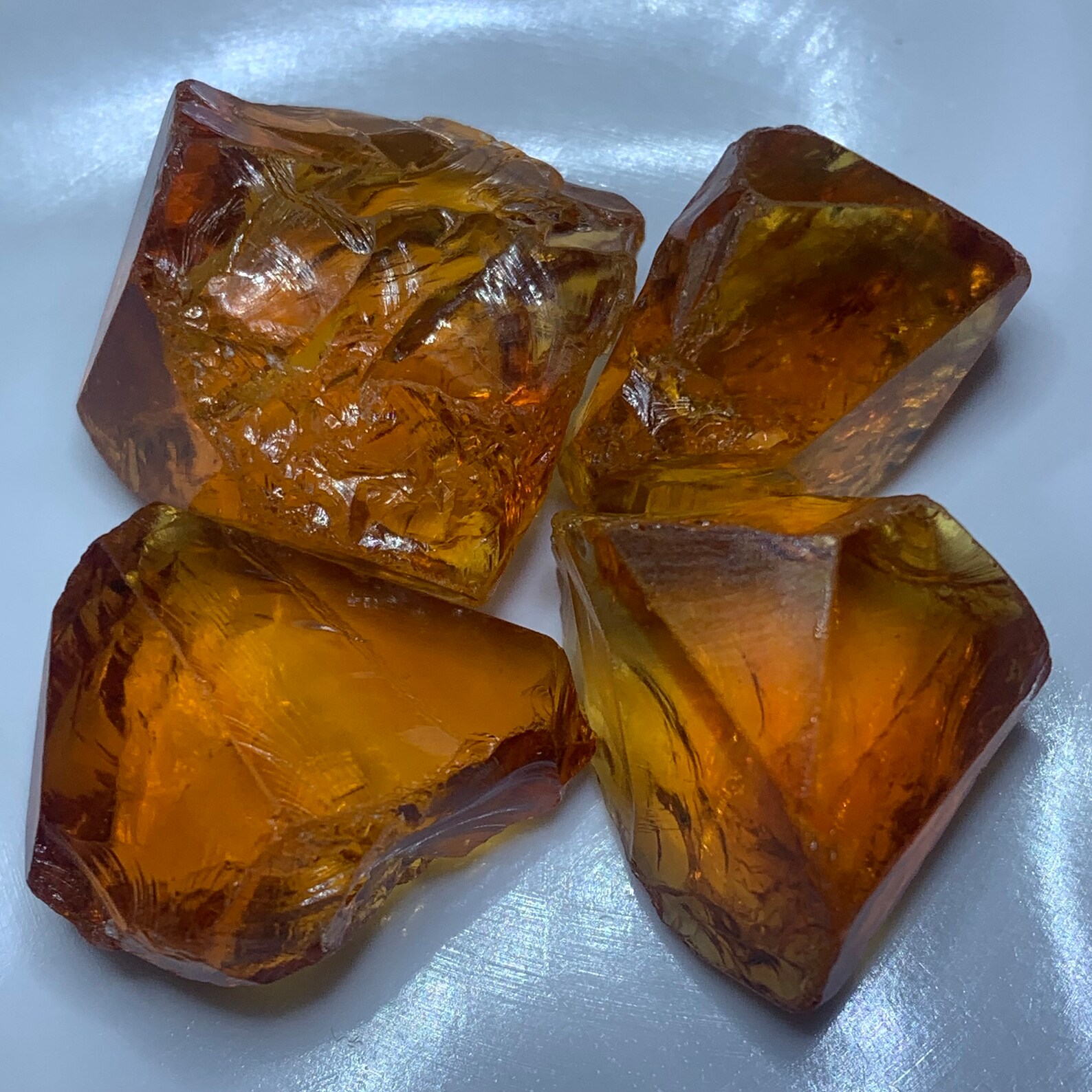 101.85 Cts Facet Rough Mandarin Citrine Facet Grade Citrine - Etsy