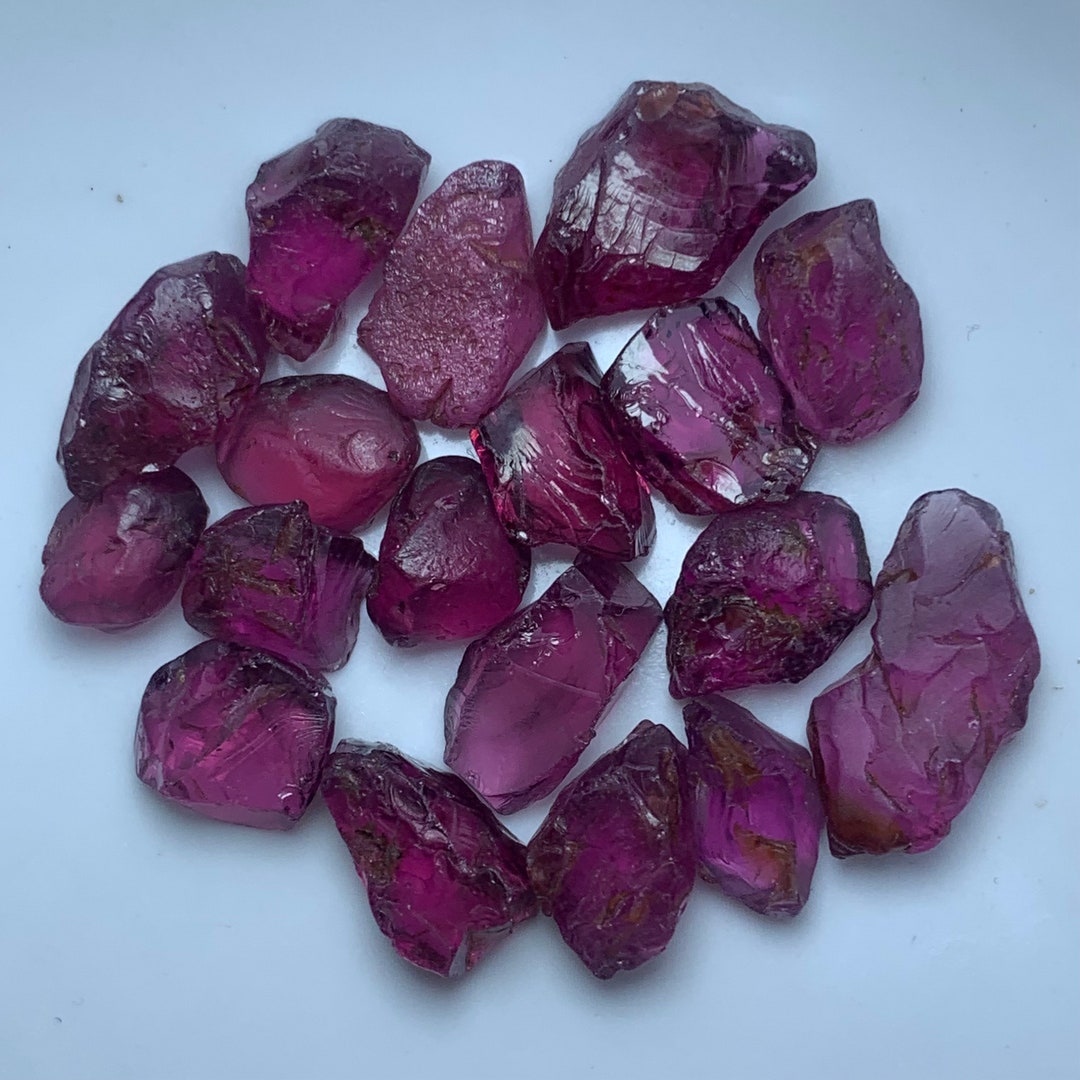 58.15 Cts Gorgeous Facet Grade Rhodolite Garnet Facet Rough - Etsy