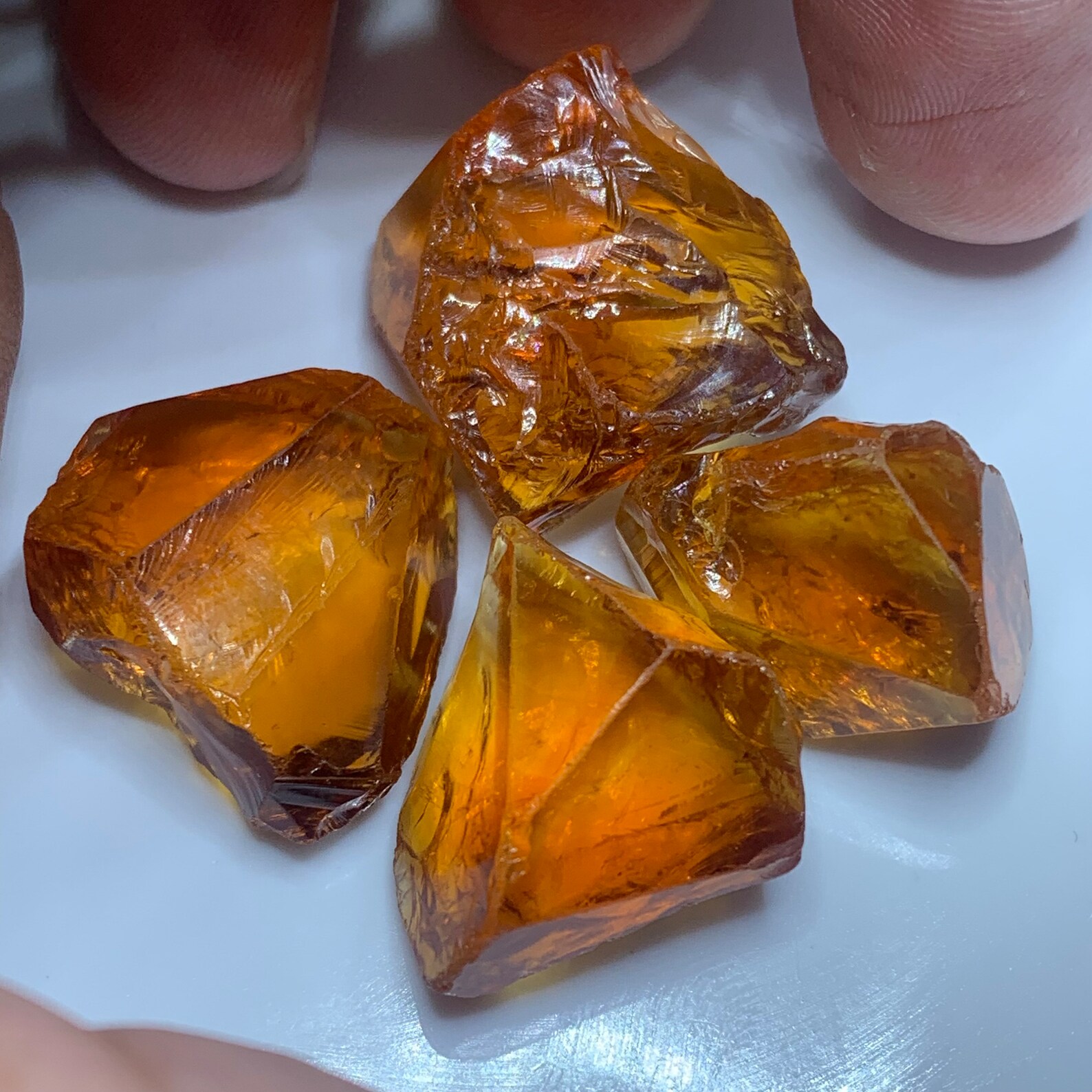 101.85 Cts Facet Rough Mandarin Citrine Facet Grade Citrine - Etsy