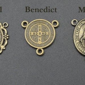 Wood Beads Pocket Rosary Indestructable One Decade Auto Rosaries Bronze ...