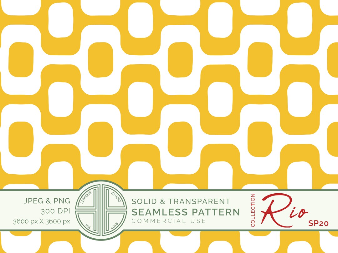 Ipanema Sidewalk Pavement Seamless Pattern, Digital Wavy Surface ...