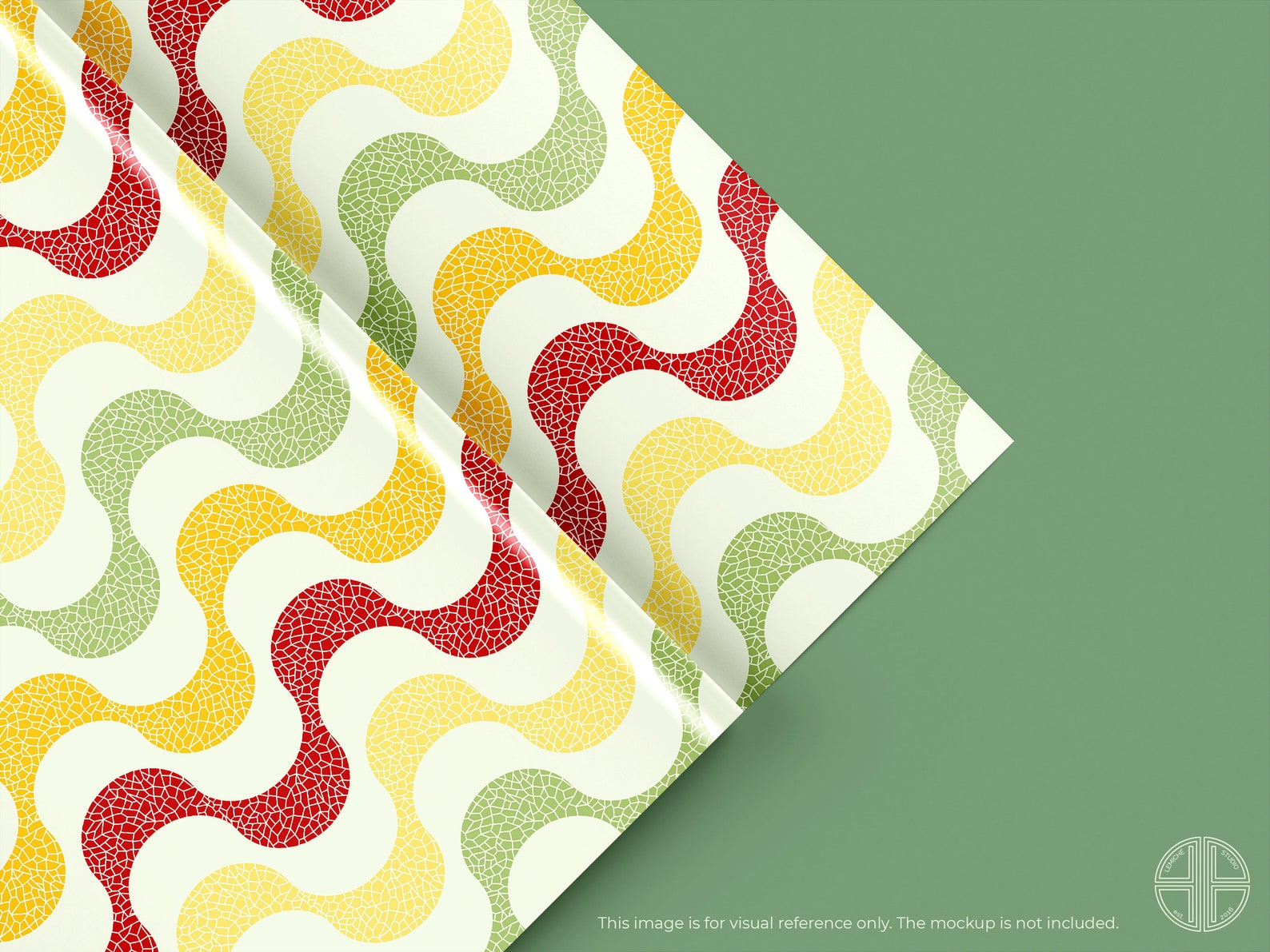 Copacabana Mosaic Pavement Seamless Pattern, Digital Wavy Surface ...