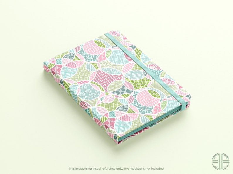 Colorful Clashing Circles Seamless Pattern, Fun Summer Repeat Surface ...