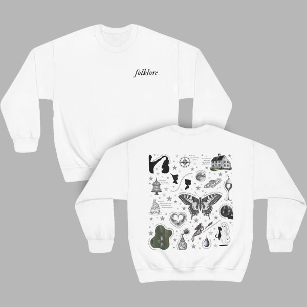 Folklore Sweatshirt - Etsy