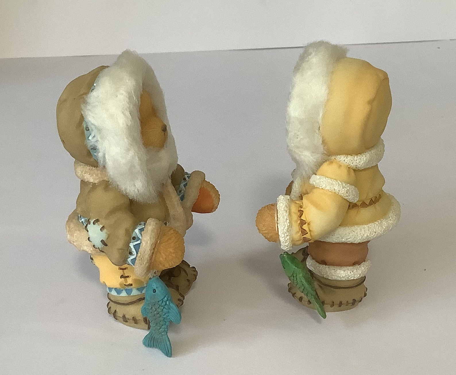 Cherished Teddies eskimos With Fish 687669 by Enesco - Etsy UK