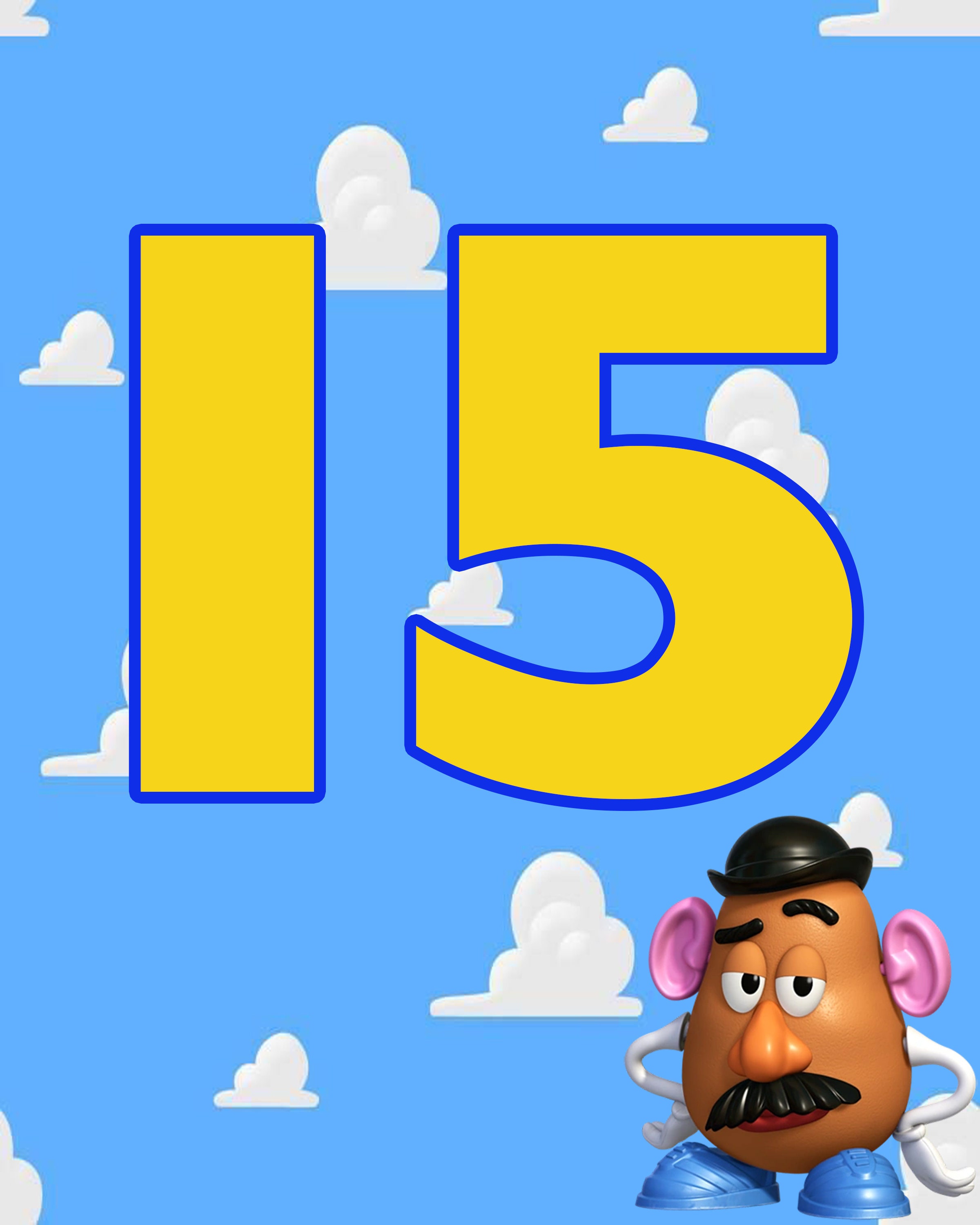 Toy Story 'it's A Boy Story' Baby Shower Table Number Signs, Baby ...