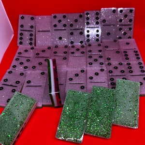 Domino Set, Resin, Watermelon - Etsy