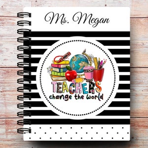 Custom Teacher Planner 2026-2027 | Weekly Lesson, Monthly Goals, Notes ...