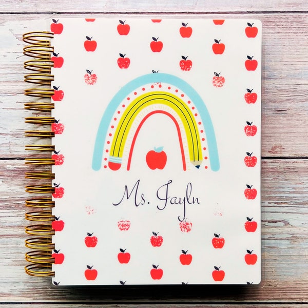 Teacher Planner 2025 Vertical - Etsy