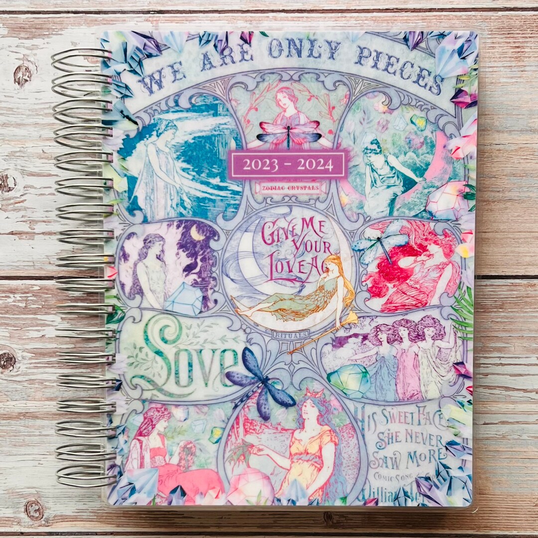 Custom Monthly Planner Choose Your Start Month 12 Month Calendars ...