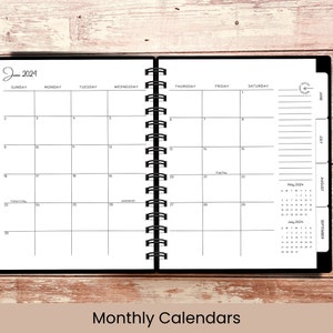 All in One Custom Planner | Daily, Weekly & Monthly Layouts | 6 Month ...