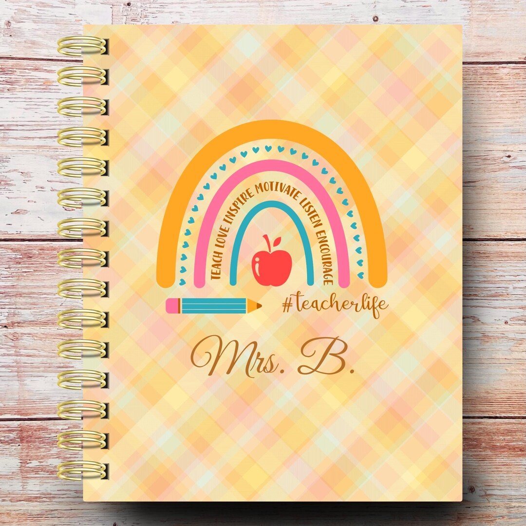 Custom Teacher Planner 2026-2027 | Weekly Lesson, Classroom Checklist ...