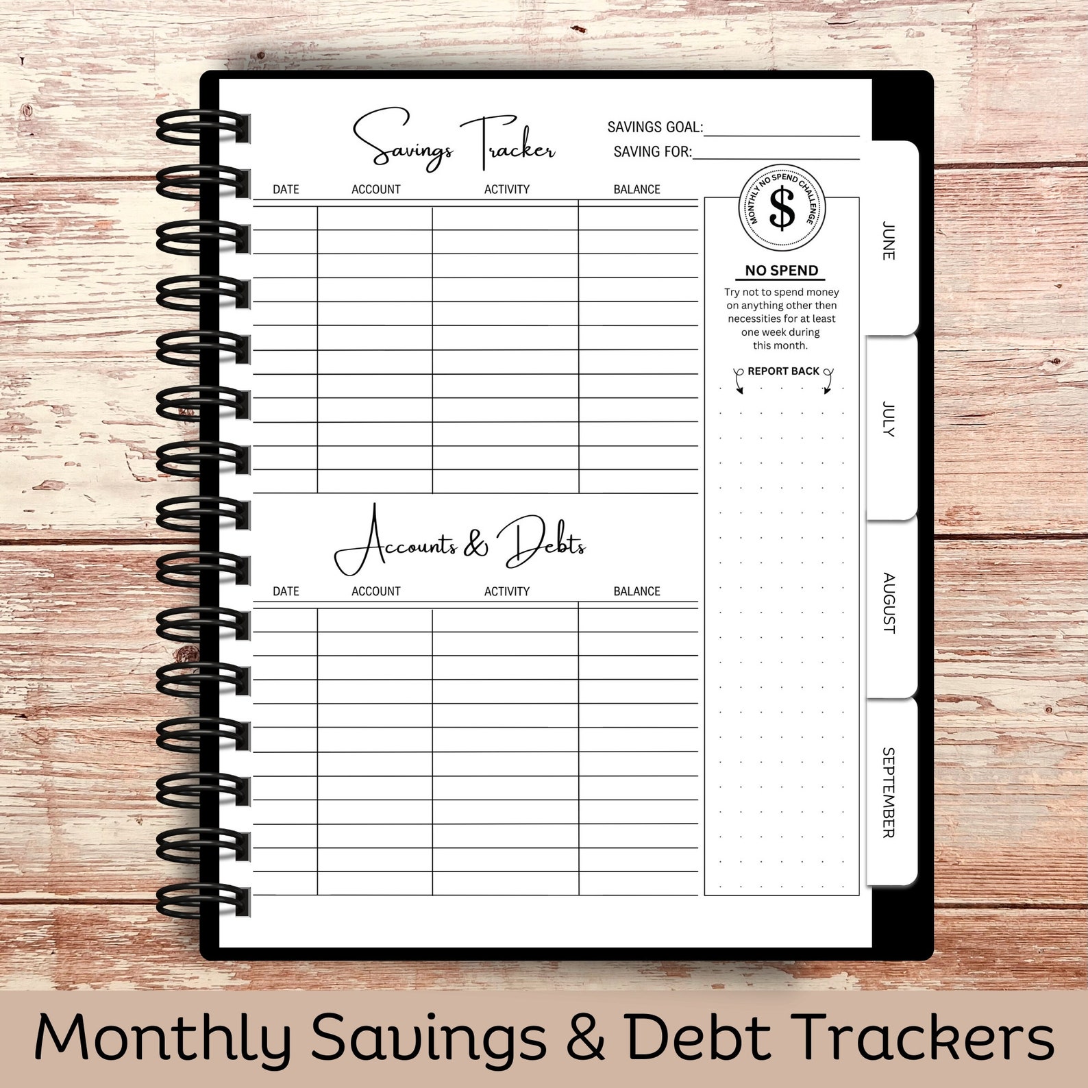 Ultimate Custom Budget Planner Empower Budget Planner Monthly Budget ...