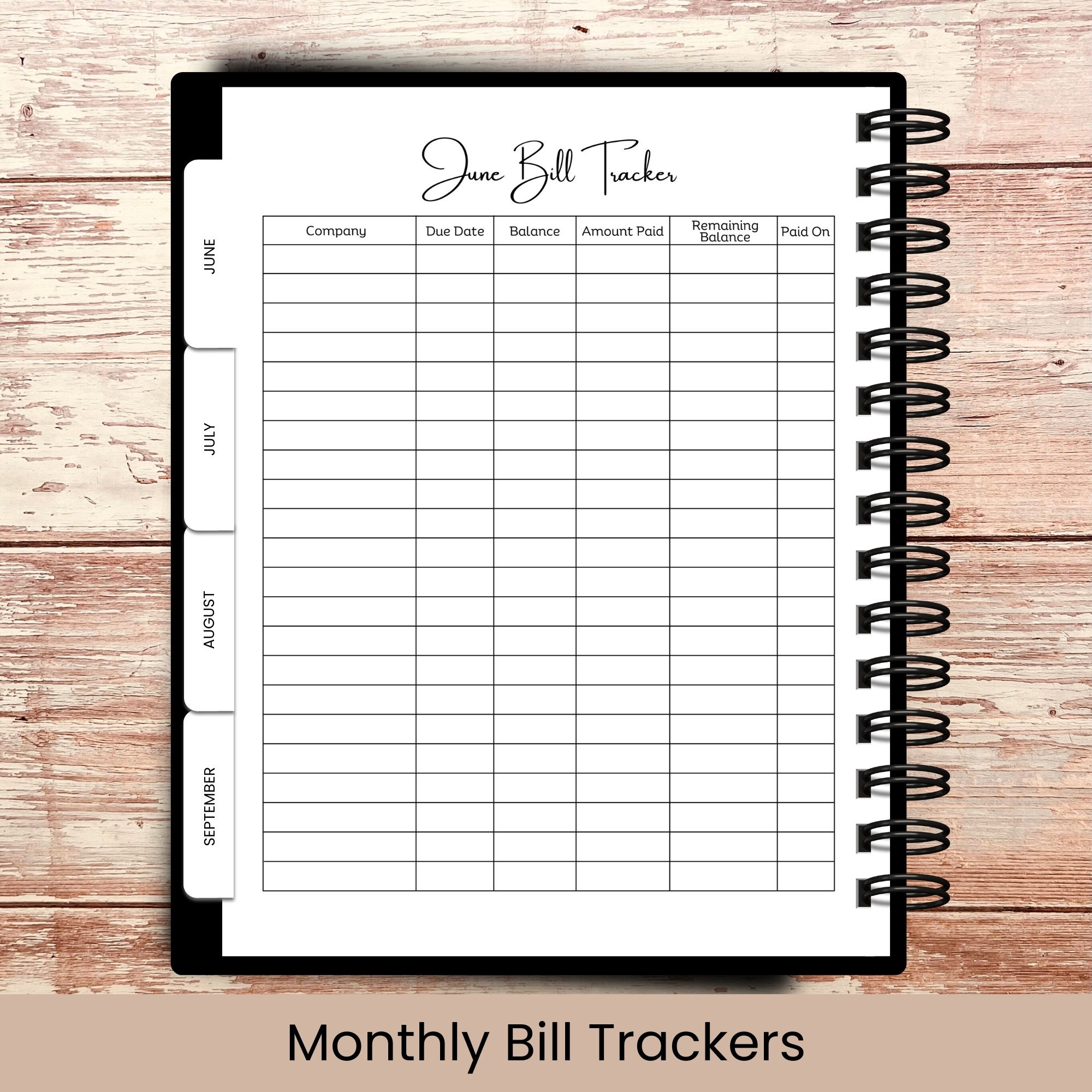 All in One Custom Planner | Daily, Weekly & Monthly Layouts | 6 Month ...