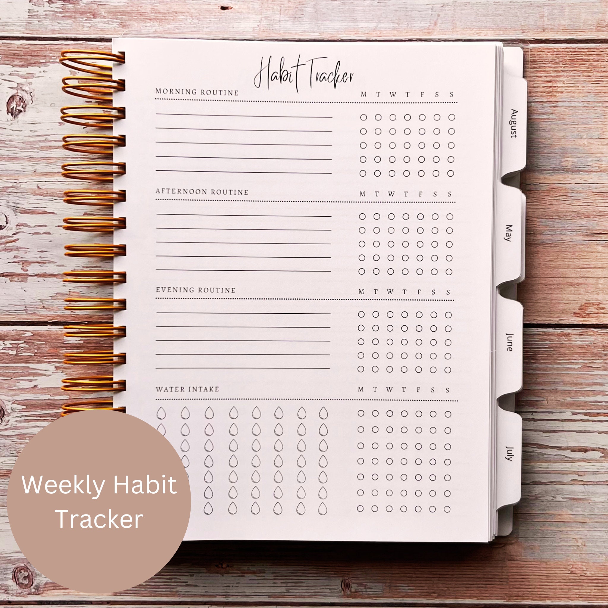 2023-2024 Personalized 6 Month Daily Planner Choose Your - Etsy