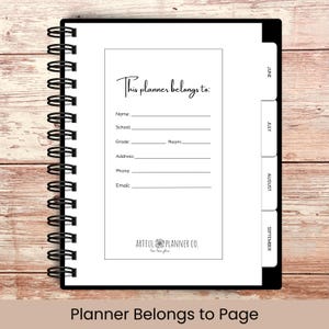 2026-2027 Ultimate Custom Teacher Planner | Choose Your Start Month ...