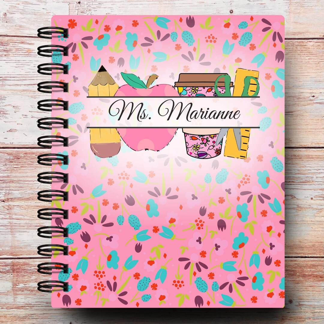 Custom Teacher Planner 2026-2027 | Weekly Lesson, Monthly Goals, Notes ...