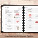 Custom Weekly Planner | Dog Love | Choose Your Start Month | 12 Month ...