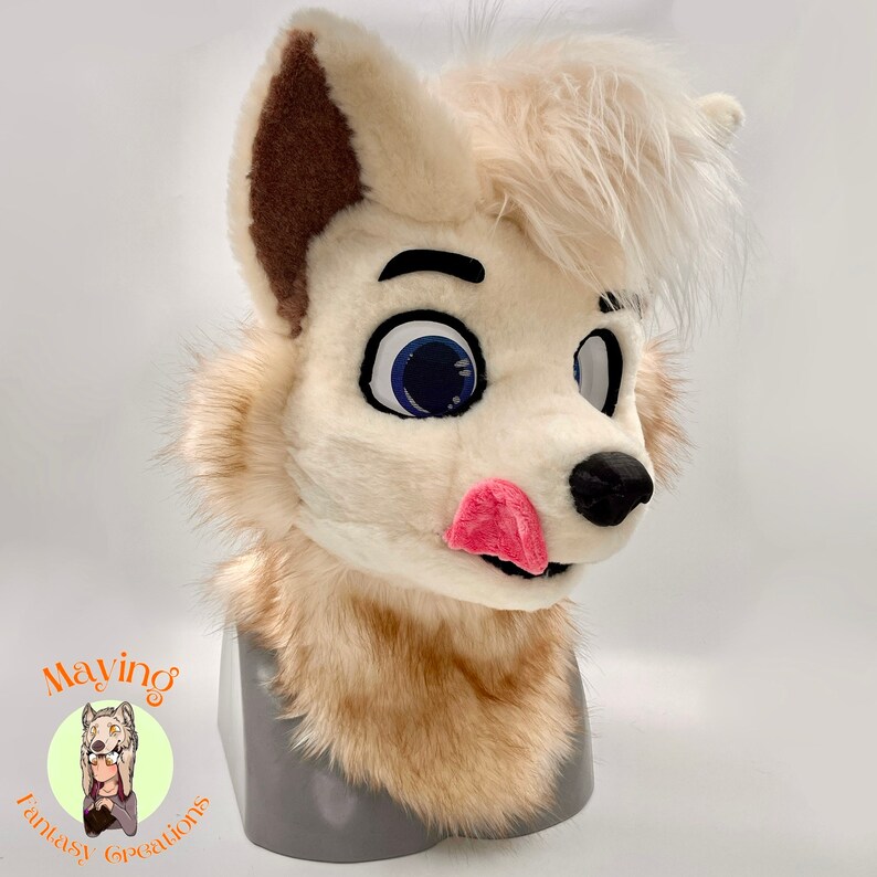 Furry Fursuit Base Small Canine /fox Headbase Wolf Canine. for Masks ...