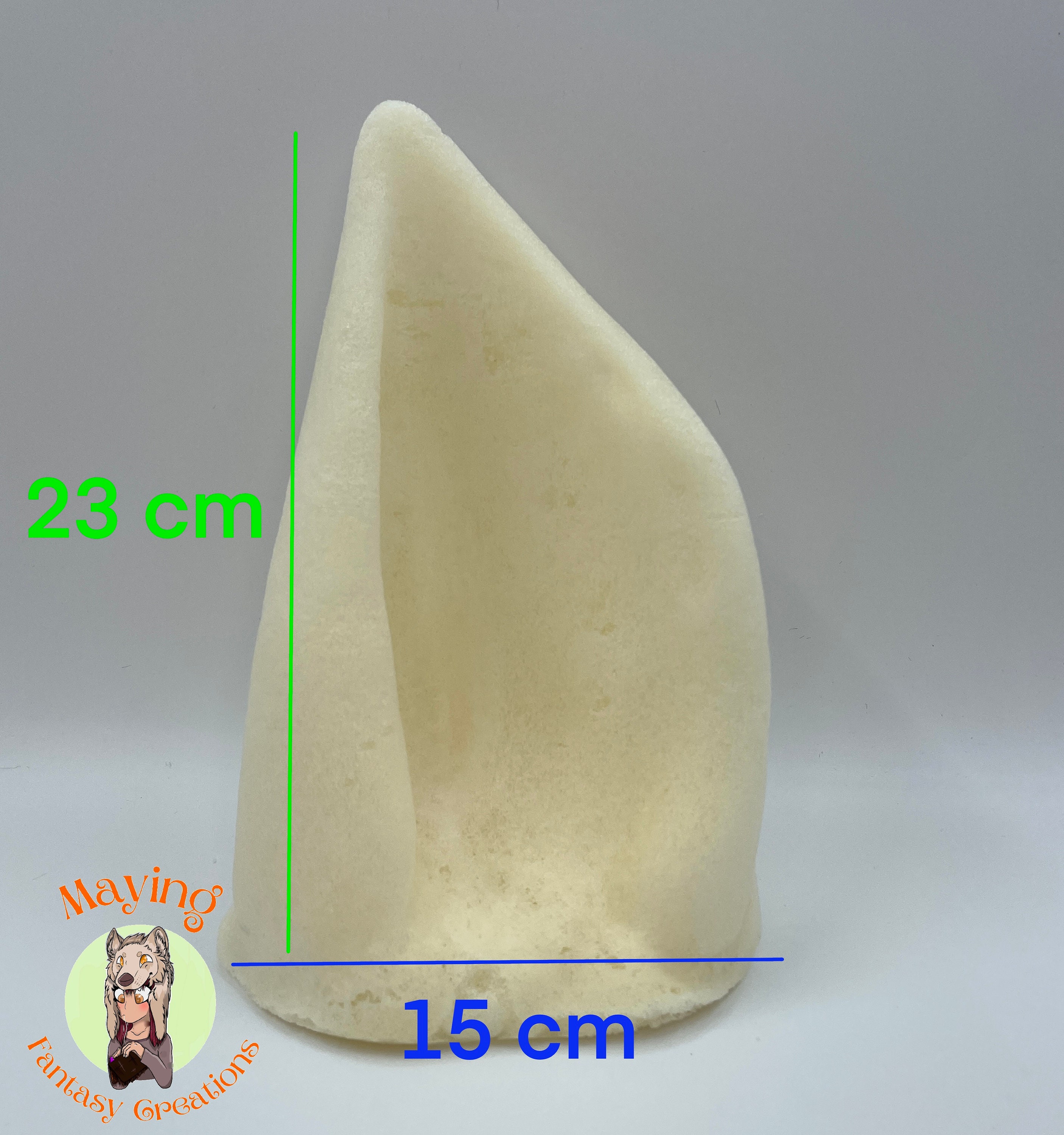 Furry Fursuit Base Dutch Angel Dragon Ears. Foam Ears. Ear Base. DAD ...