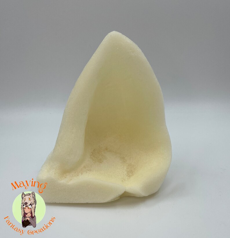 Furry Fursuit Base Fox Ears. Foam Ears. Earbase. Wolf Dog - Etsy