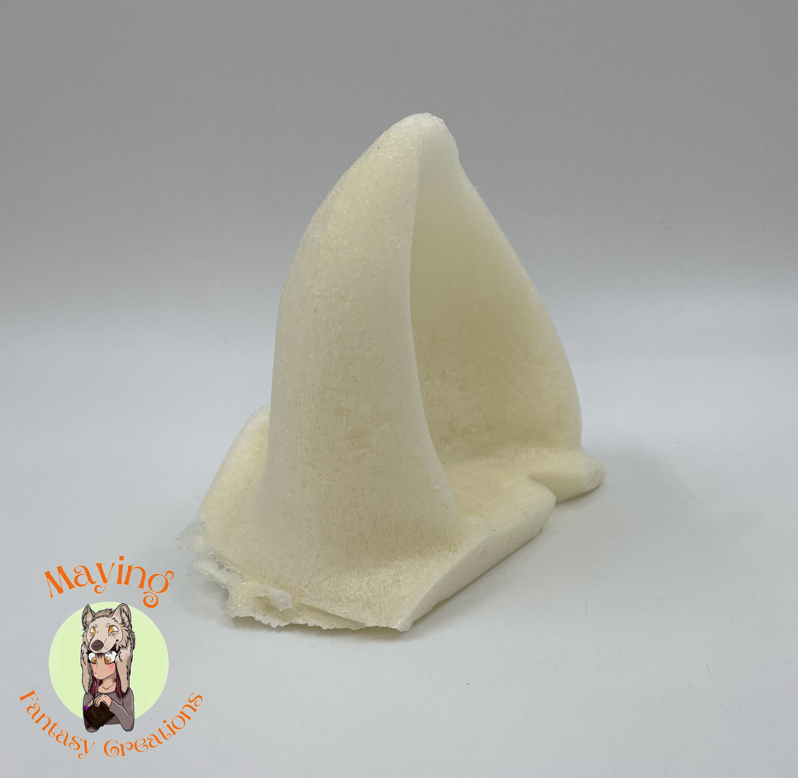 Furry Fursuit Base Small Feline Ears. Foam Ears. Ear Base. Small Feline ...