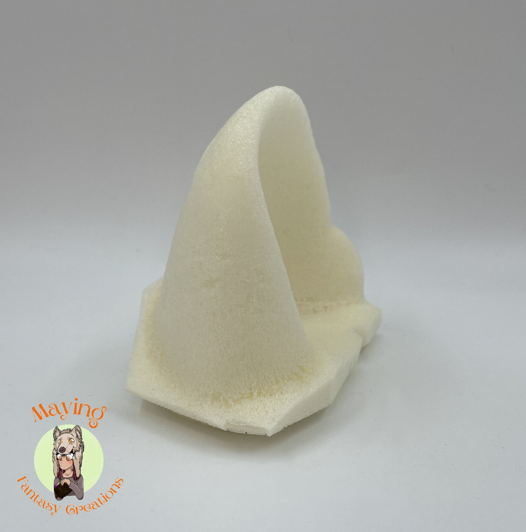 Furry Fursuit Base Feline Ears. Foam Ears. Ear Base. Big Feline, Lion ...