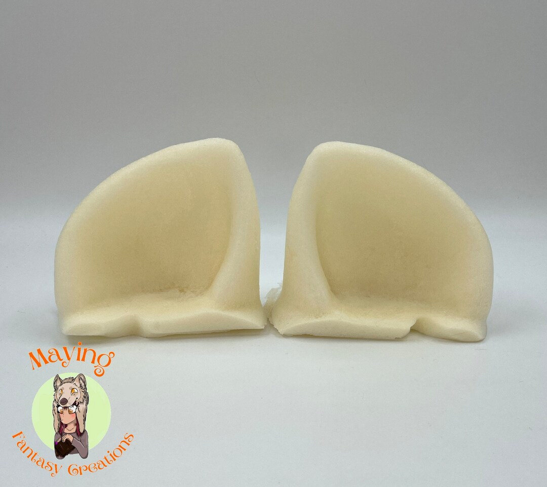 Furry Fursuit Base Small Feline Ears. Foam Ears. Ear Base. Small Feline ...