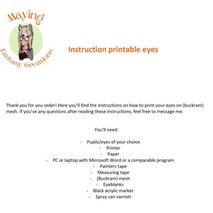 16 Spiral Pupil Fursuit Eyes Pupil Printable. Read Description Before ...