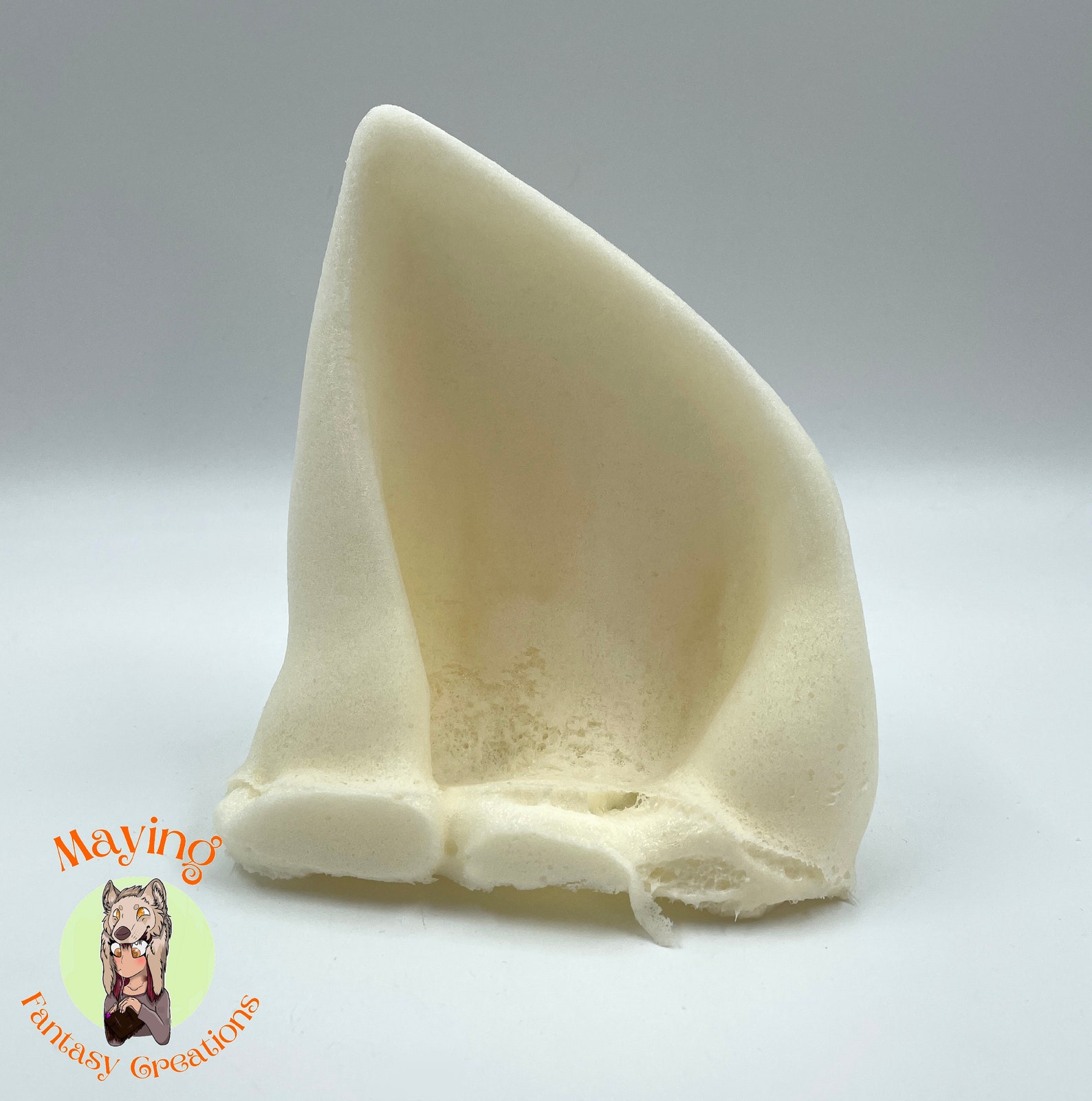 Furry Fursuit Base Canine Ears. Foam Ears. Ear Base. Wolf Dog Fox ...