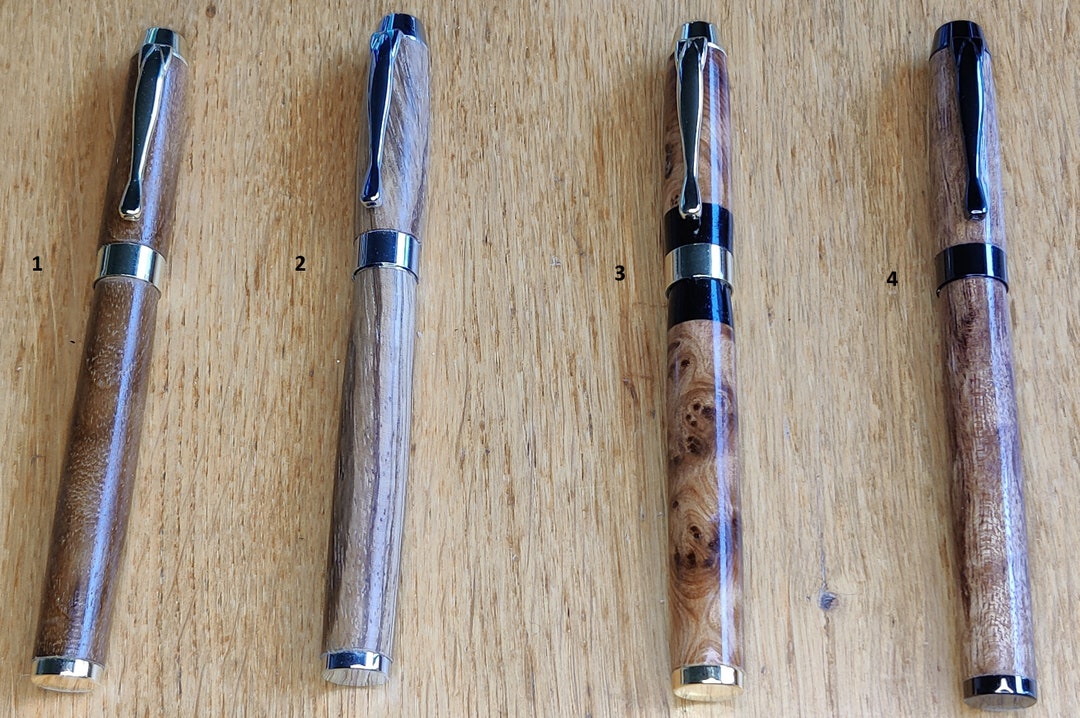 Hand-crafted Manager Model Fountain Pens in Various Exotic Hadrwoods - Etsy